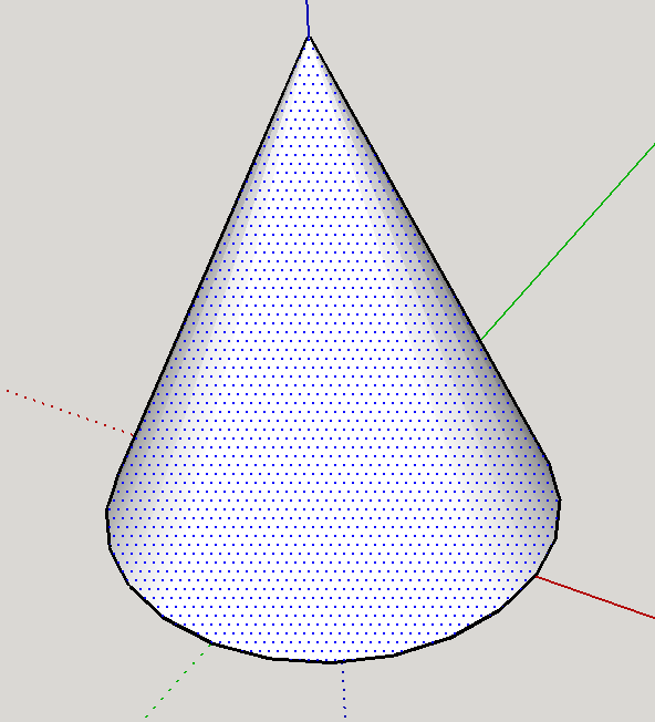 Sketchup Make A Cone