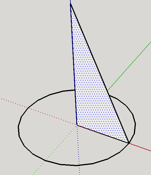 Comment faire un cône sur Sketchup ? - Apprendre Sketchup